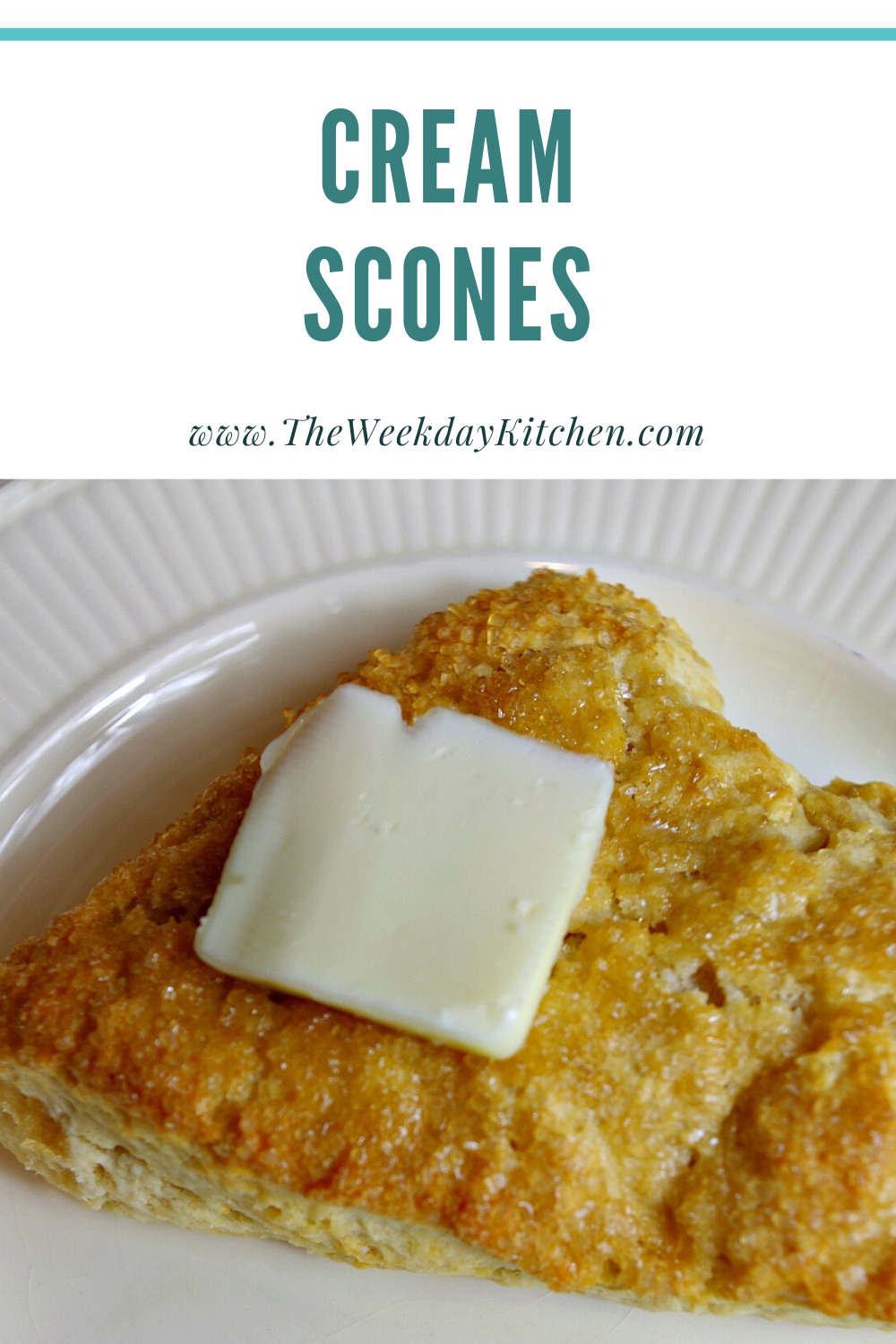 Cream Scones | The Weekday Kitchen