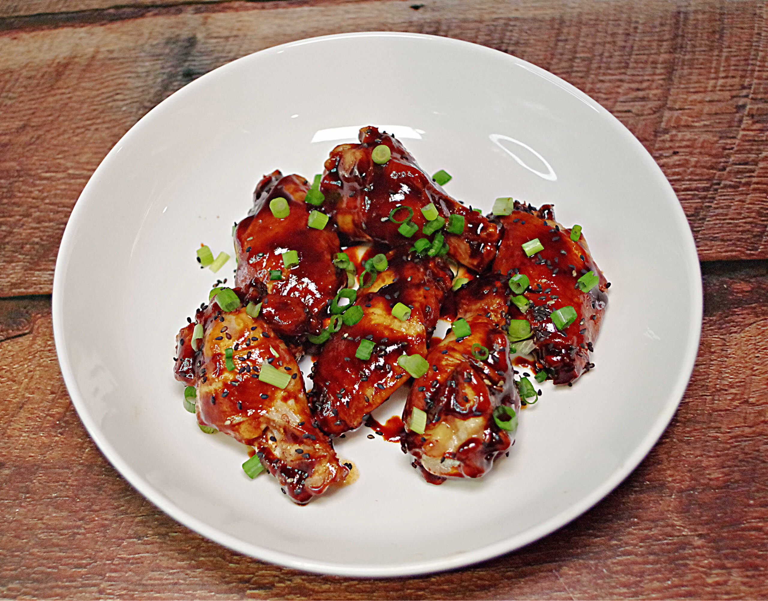 Honey and Black Garlic Sesame Chicken Wings | The Weekday Kitchen